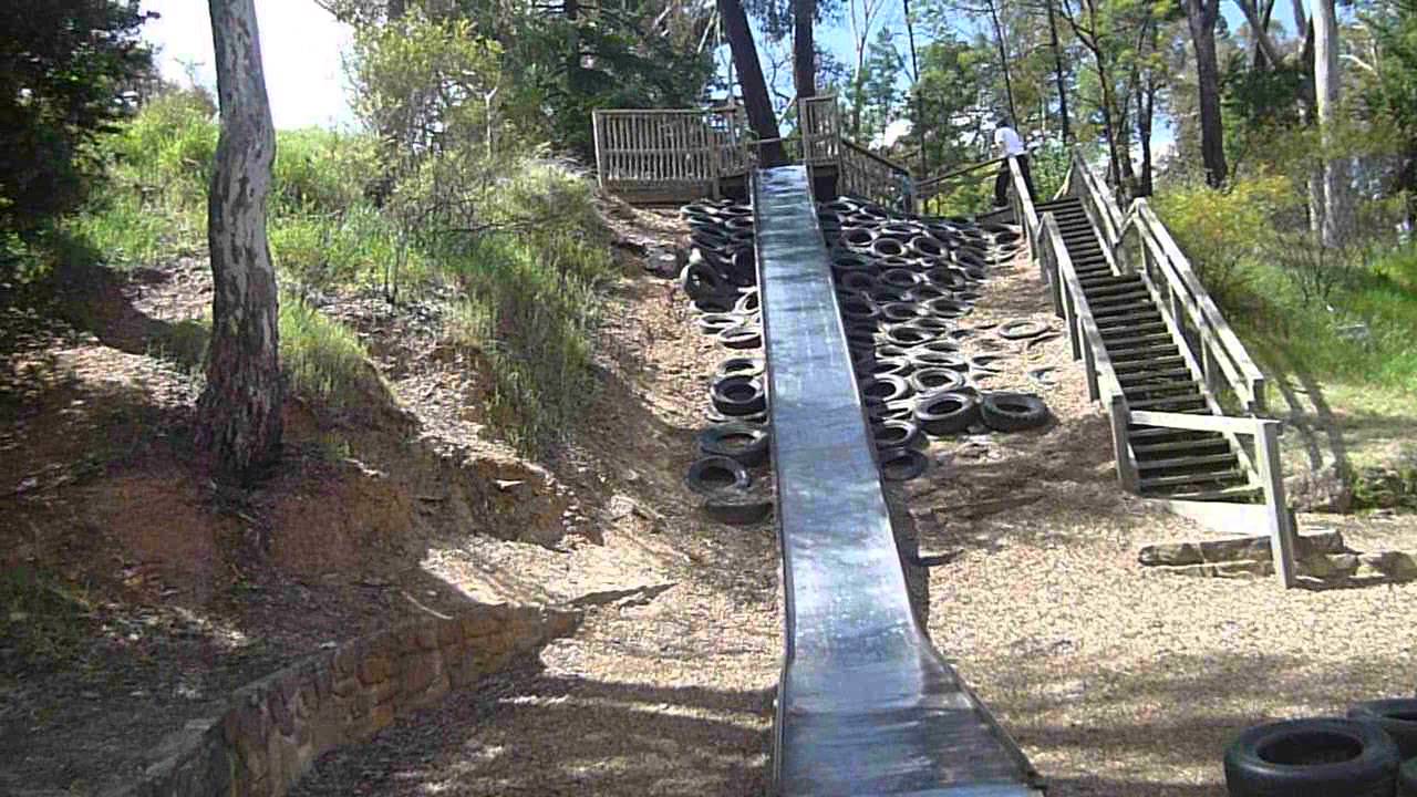 vaughn springs slide with dad - YouTube
