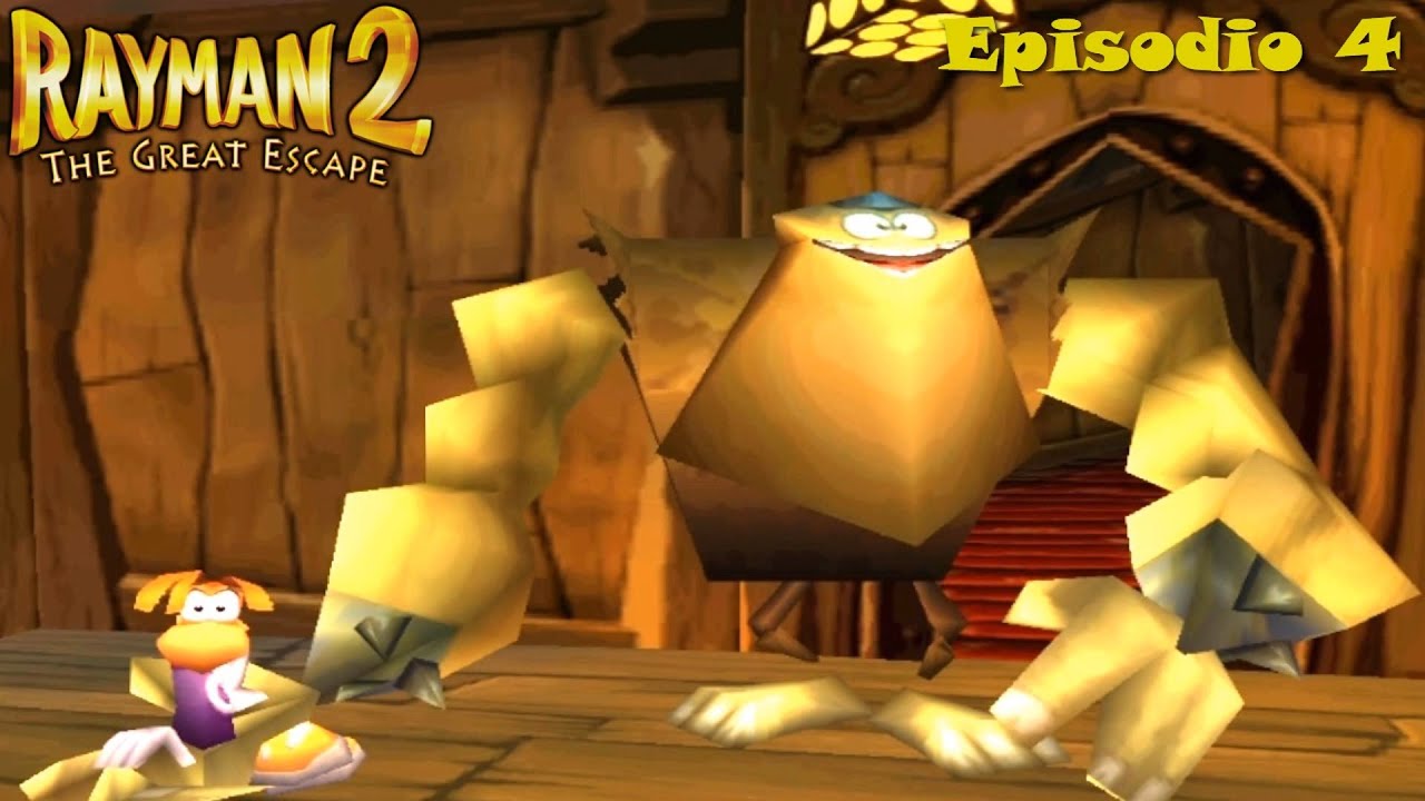 Rayman 2: The Great Escape - Episodio 4: La fuerza de Clark - YouTube