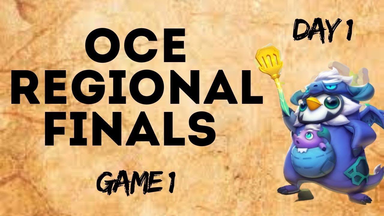 TFT OCE Regional Finals Day 1, Game 1 - YouTube