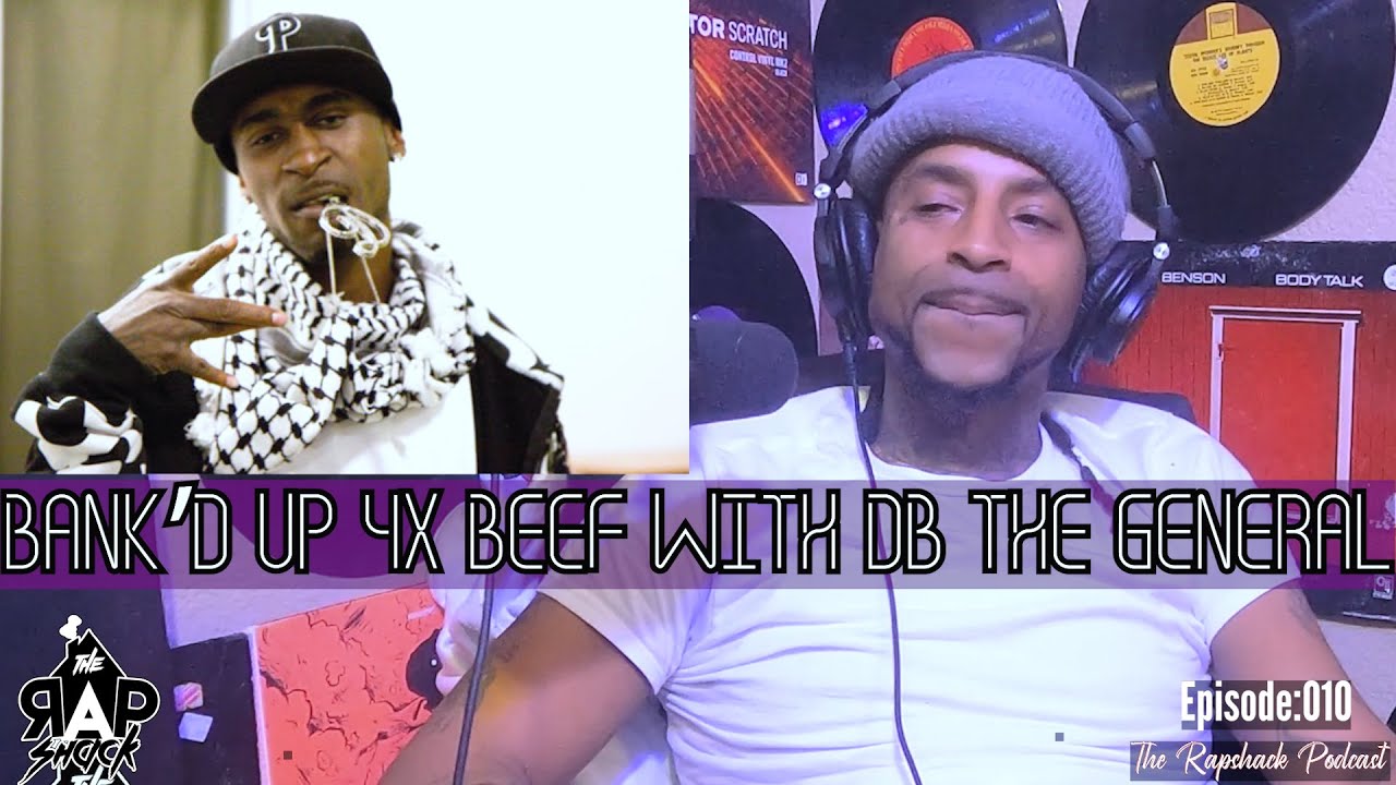 BANK'D UP 4X Speaks On DB The General, Says He'll Break His Jaw! - YouTube