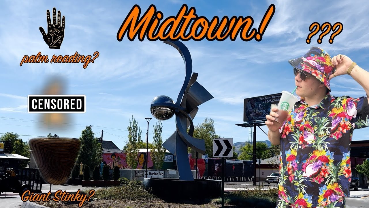 Exploring Midtown in Reno Nevada (Vlog) - YouTube