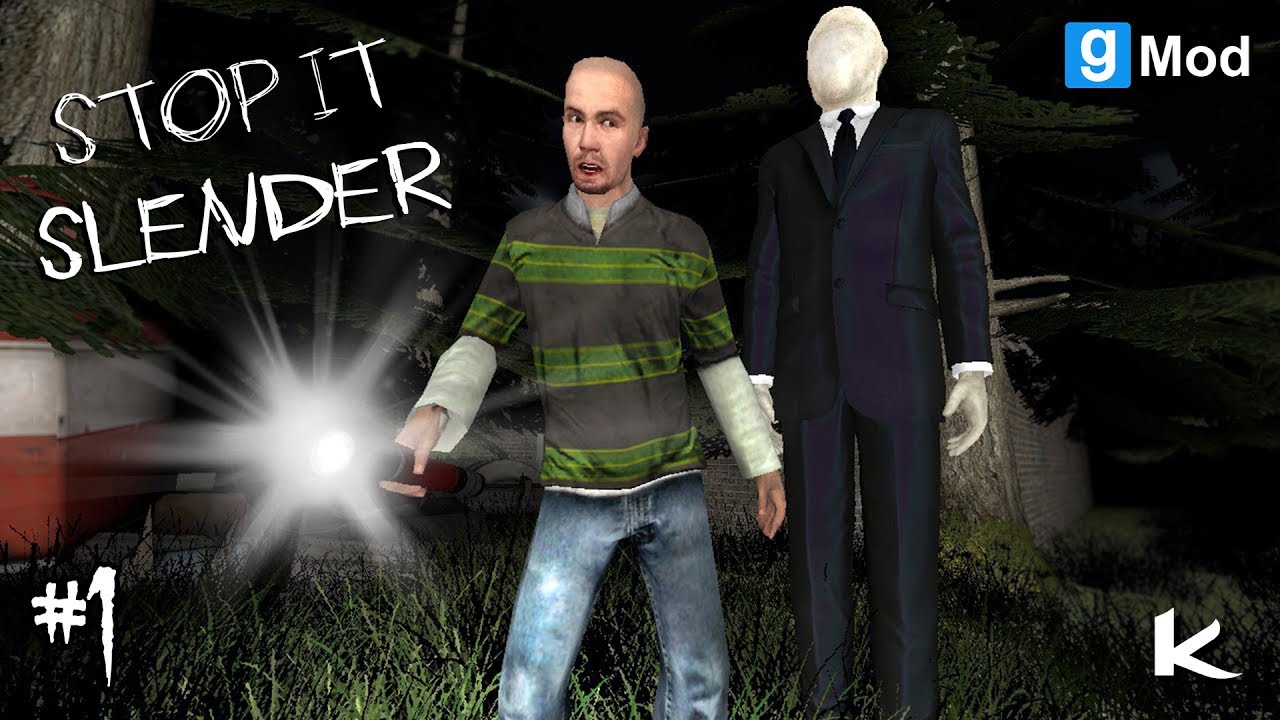 Gmod Stop it Slender #1 - Sustos y gritos viriles - YouTube
