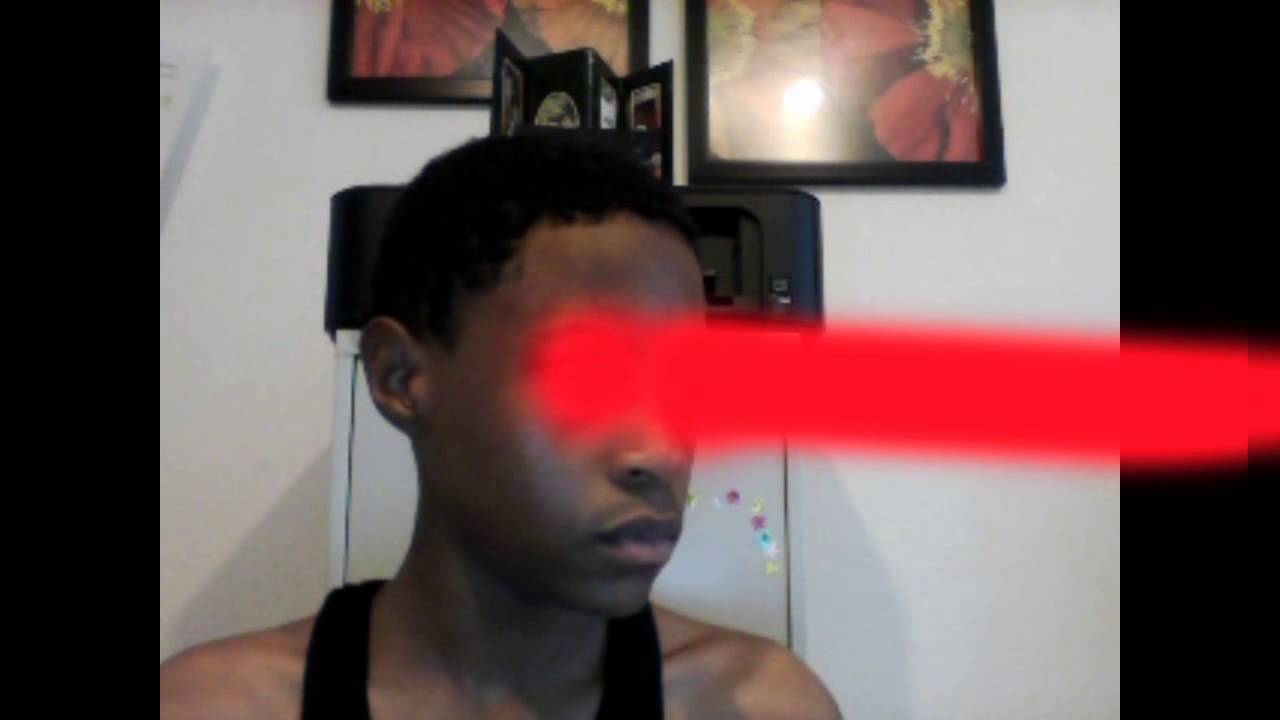 Heat Vision Effect Test - YouTube