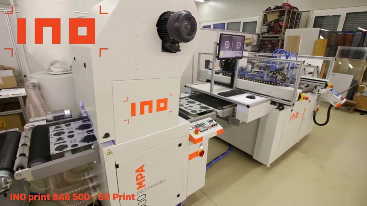 INO Print SA6 SD transfer production 17 - YouTube