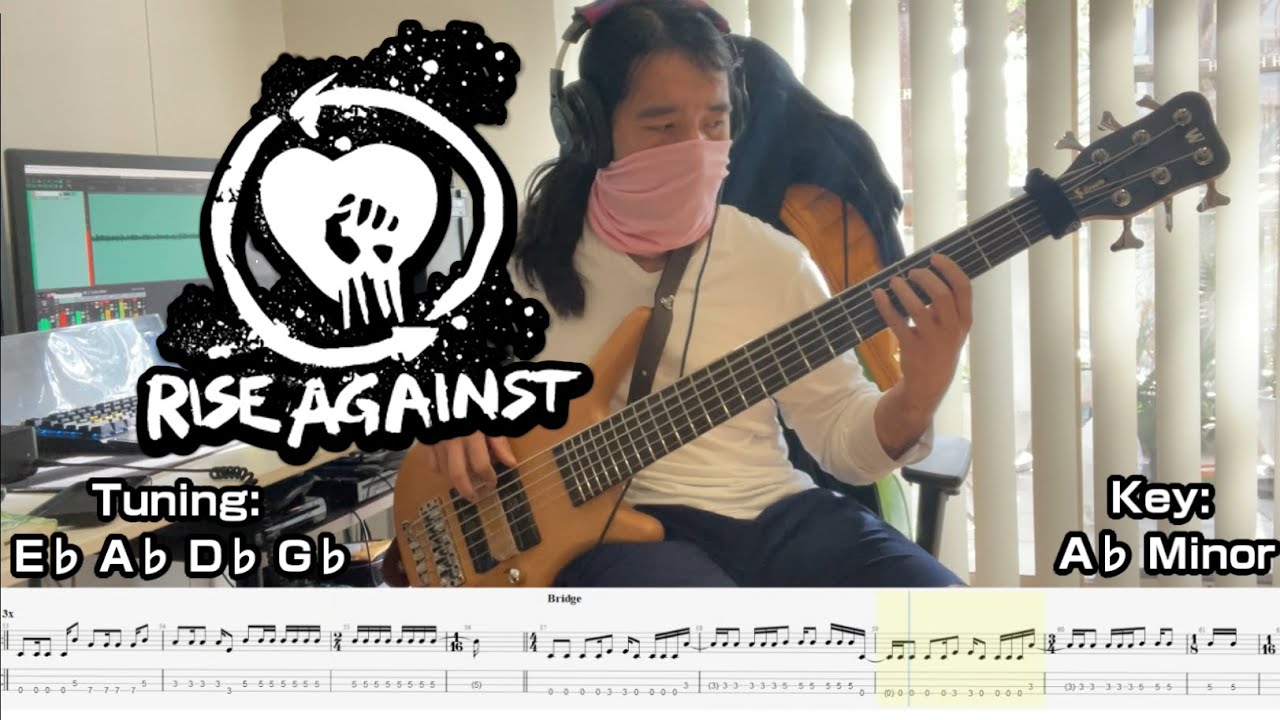 Rise Against - Tip the Scales | Bass Cover (TAB/sheet music included ...