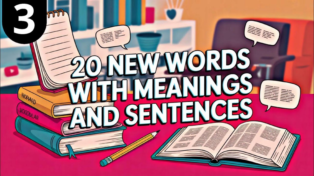 20 New English Words With Meanings And Sentences To Boost Your English ...