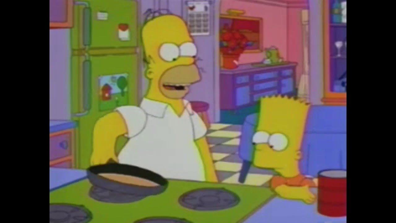 The Simpsons - Of course with grease! - YouTube