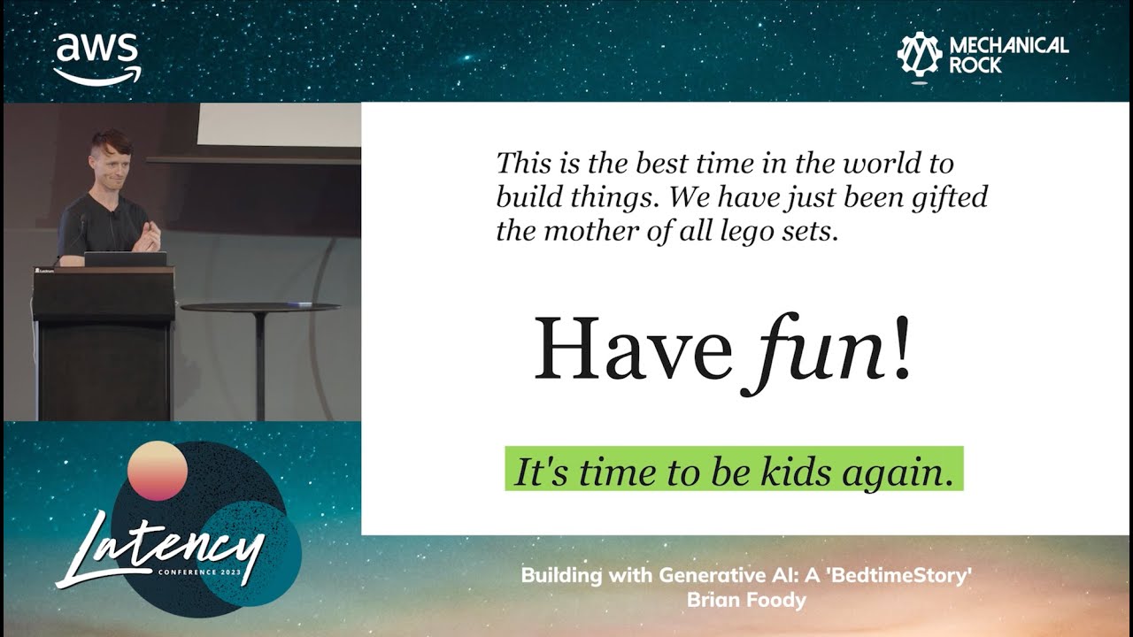 Latency2023 - Building with Generative AI: A 'BedtimeStory' by Brian ...