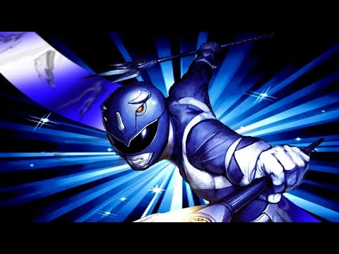 UNBOXING MIGHTY MORPHIN POWER RANGERS BLUE RANGER POWER LANCE - YouTube
