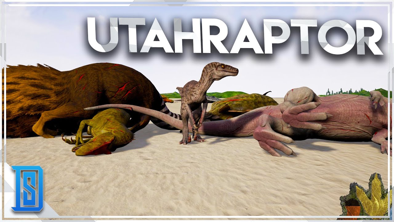 The Isle - NEW DINOSAURS - UTAHRAPTOR/ACROCANTHOSAURUS - YouTube