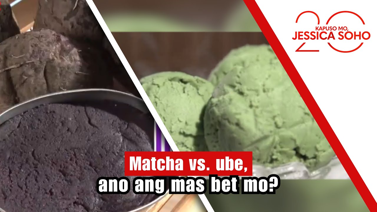 Matcha vs. ube, ano ang mas bet mo? | Kapuso Mo, Jessica Soho - YouTube