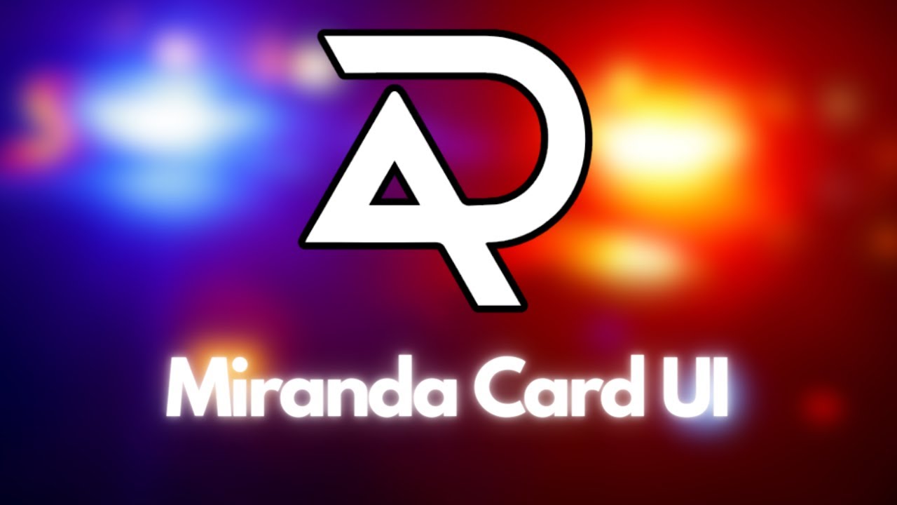 AlterDev Miranda Card UI - YouTube