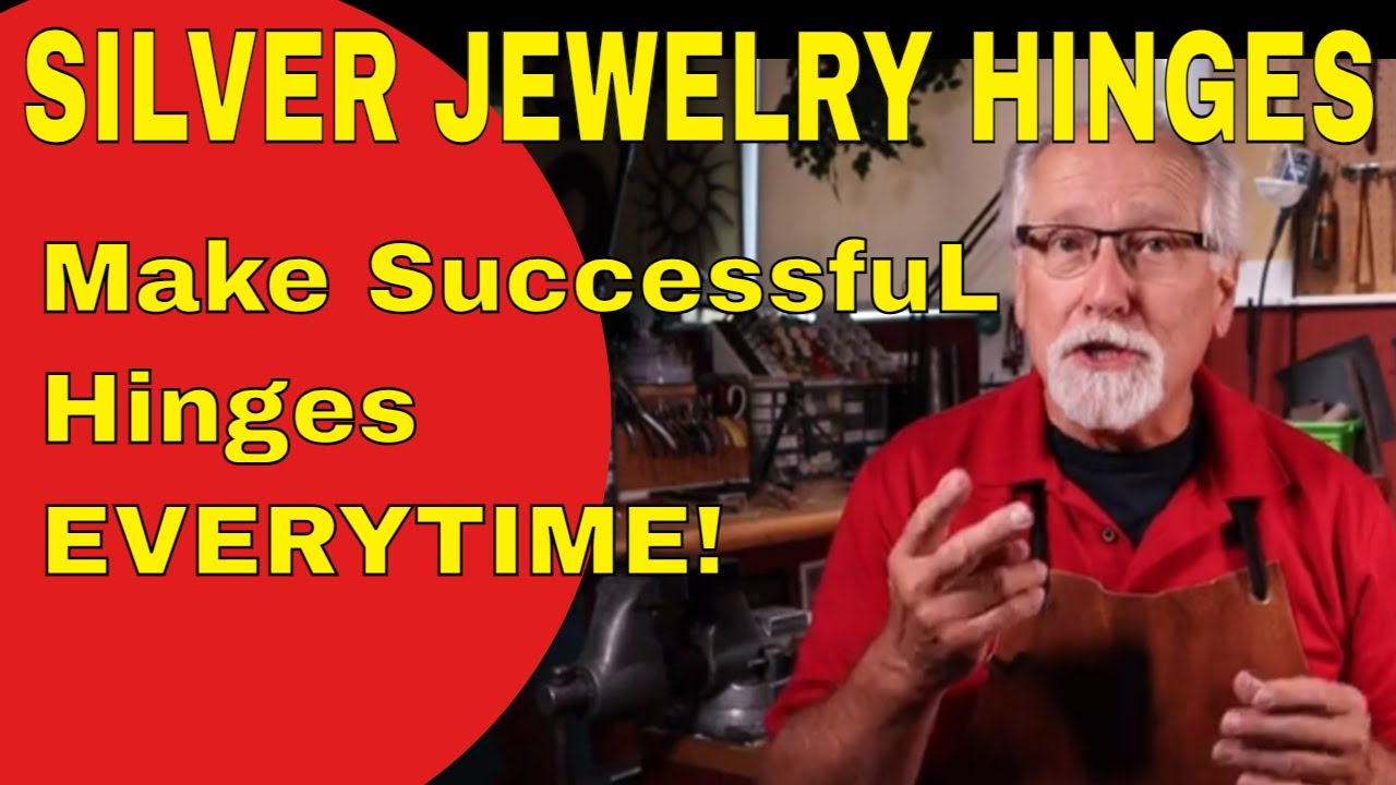 SILVER JEWELRY HINGES - MAKE SUCCESSFUL HINGES - EVERYTIME! - YouTube