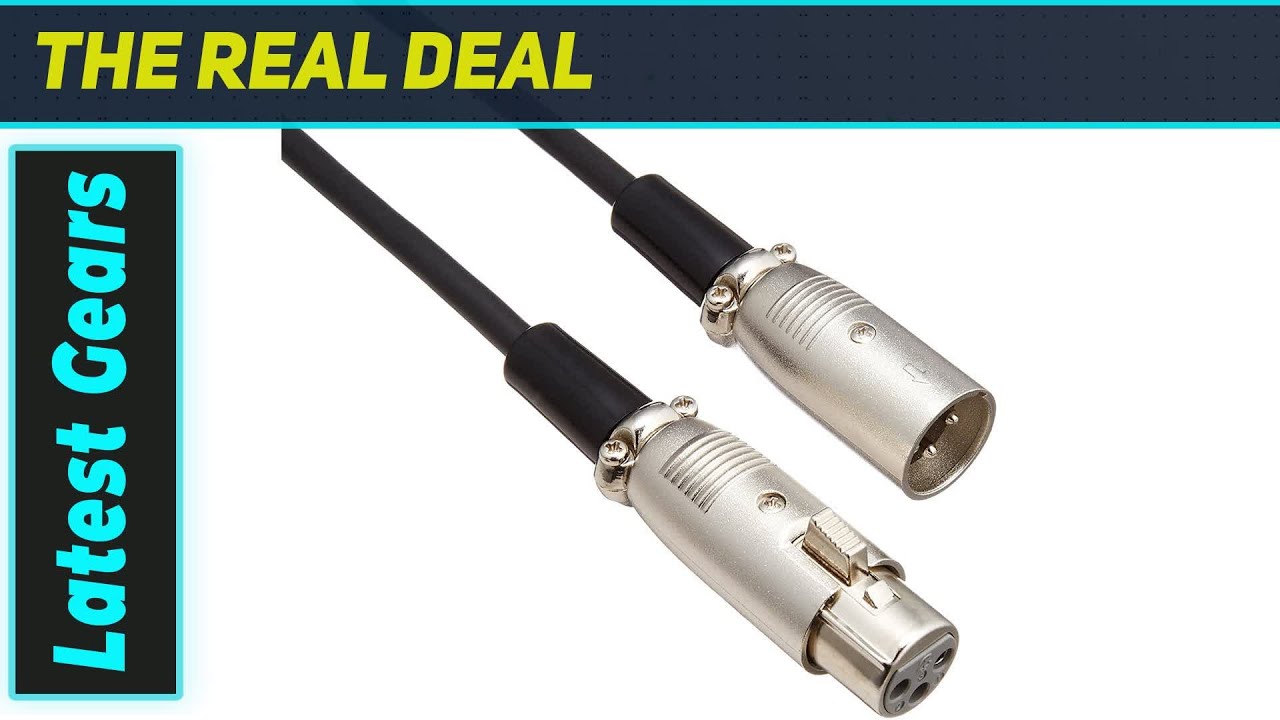 Audio-Technica ATL458A/5.0: A Top 5m XLR Cable Pick - YouTube