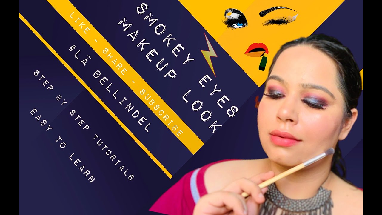 Easy Smokey Eyes makeup look - Step by step tutorial - labellindel ...