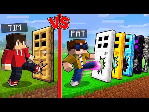 WER GEWINNT im TÜR STÄRKE KAMPF? (Minecraft)