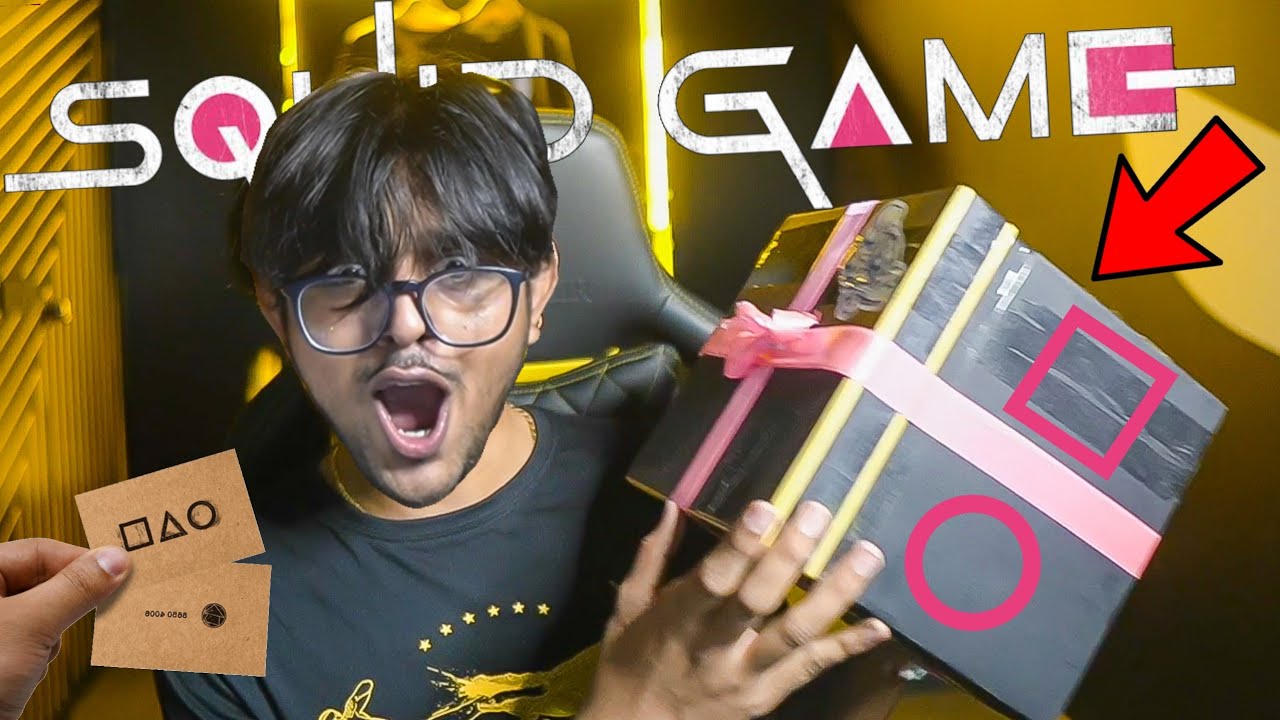 I GOT A MYSTERIOUS BOX OF THE SQUID GAME - Silly World - YouTube