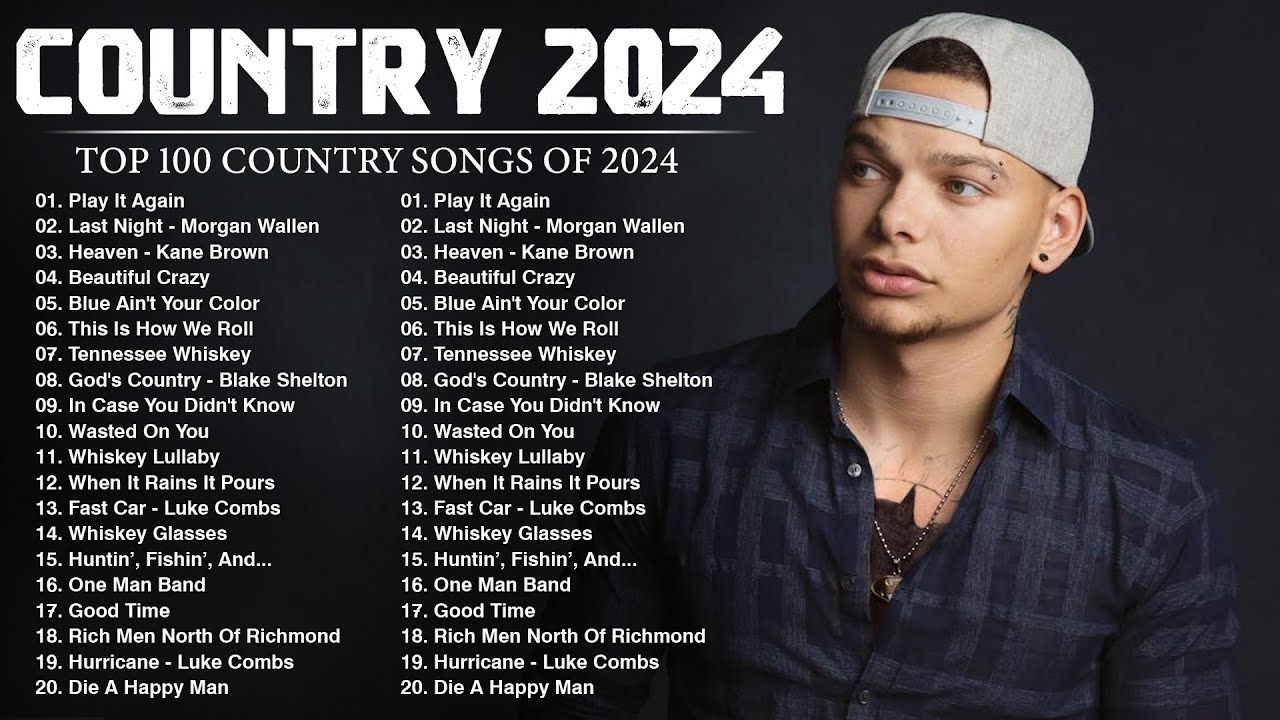 Top Country Songs 2024 Chris Stapleton, Morgan Wallen, Jason Aldean ...