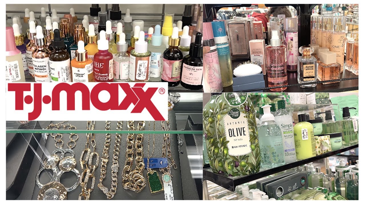 TJ MAXX SKINCARE FINDS BEAUTY PRODUCTS & JEWELRY AND MORE - YouTube