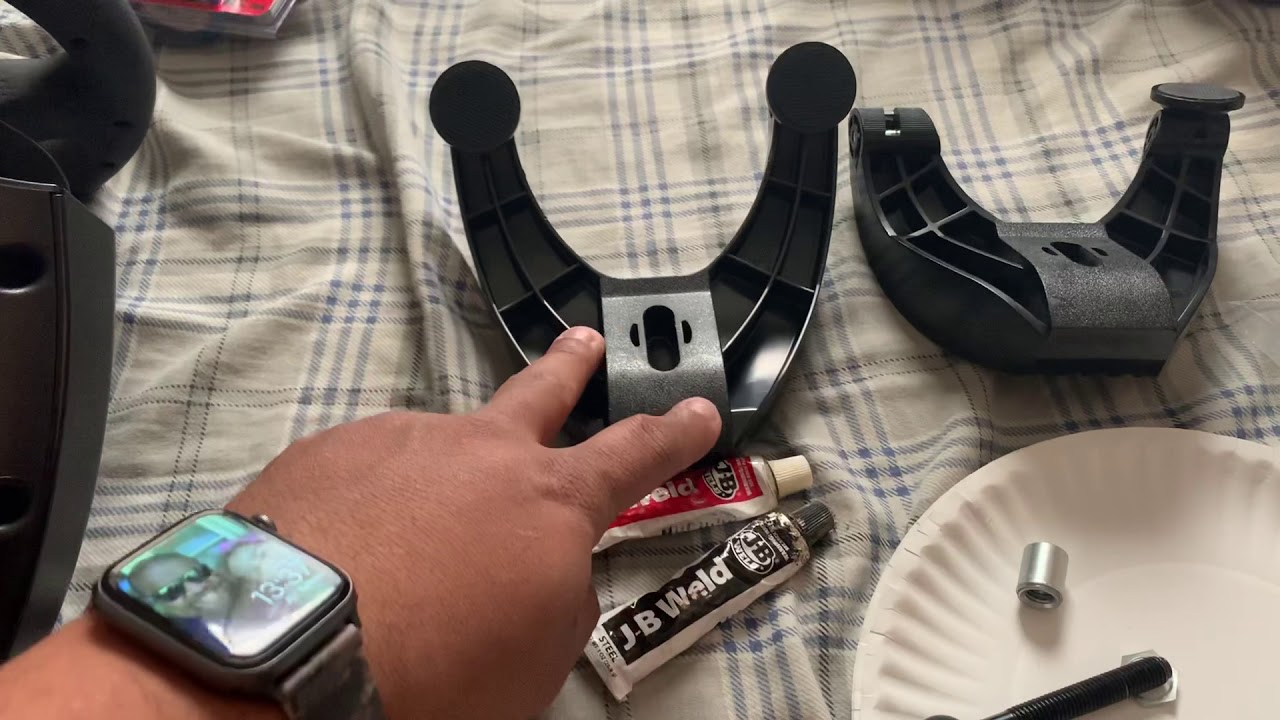 Thrustmaster DIY $10 Mounting Pin Fix Part 2 - YouTube