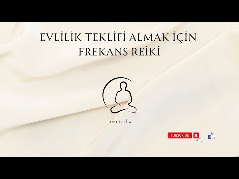 Evlilik teklifi almak için frekans reiki