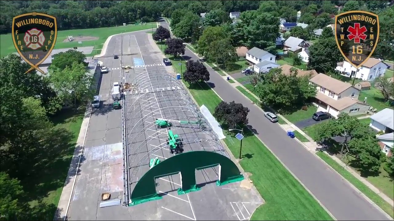 Willingboro Fire & EMS Temporary Facility - YouTube