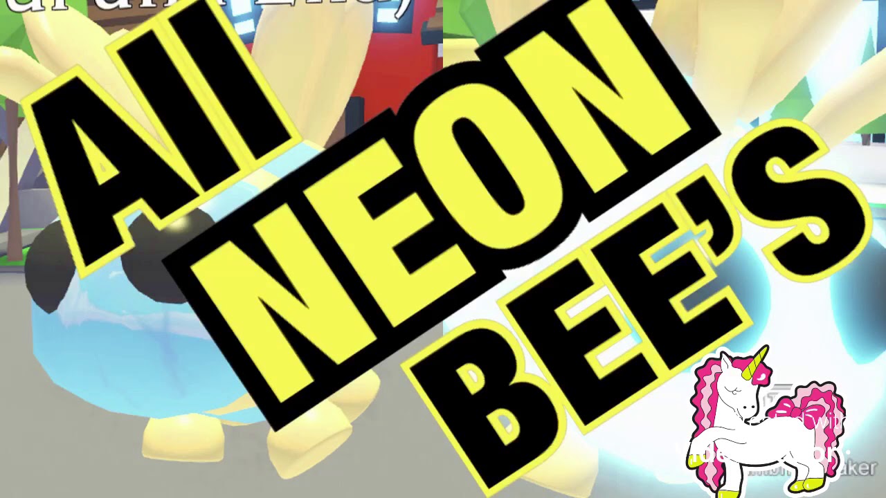 Making a NEON QUEEN BEE (roblox adopt me) - YouTube