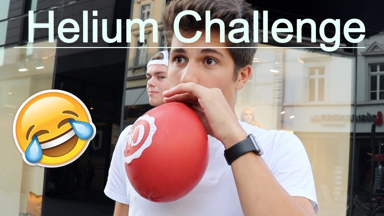 HELIUM CHALLENGE 😂 | Ben - YouTube