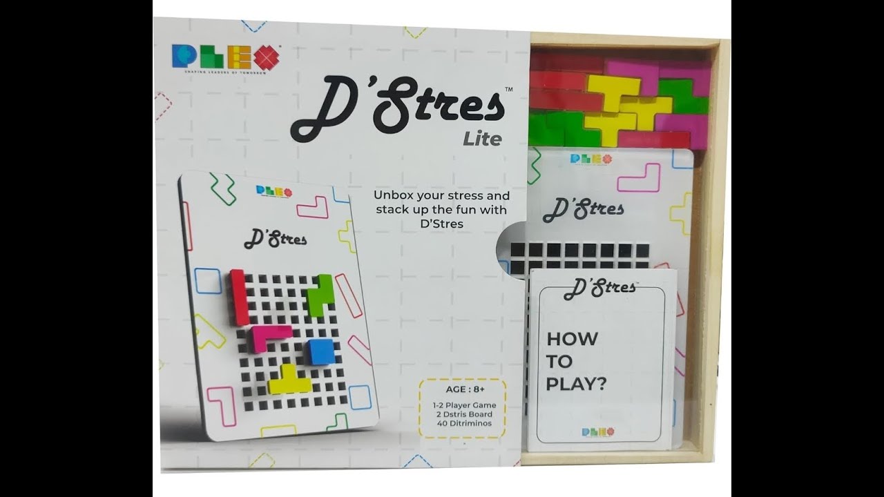D'Stres Lite Puzzle Game from Plex review - YouTube