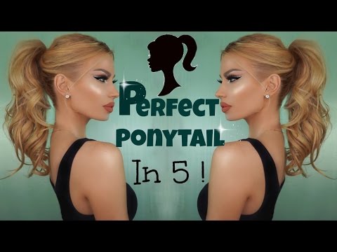 How To Do : THE PERFECT PONYTAIL - Hairstyle