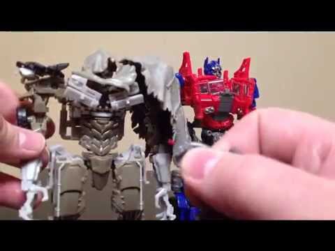 Transformers AOE Evasion Mode Optimus Prime "Review" - YouTube