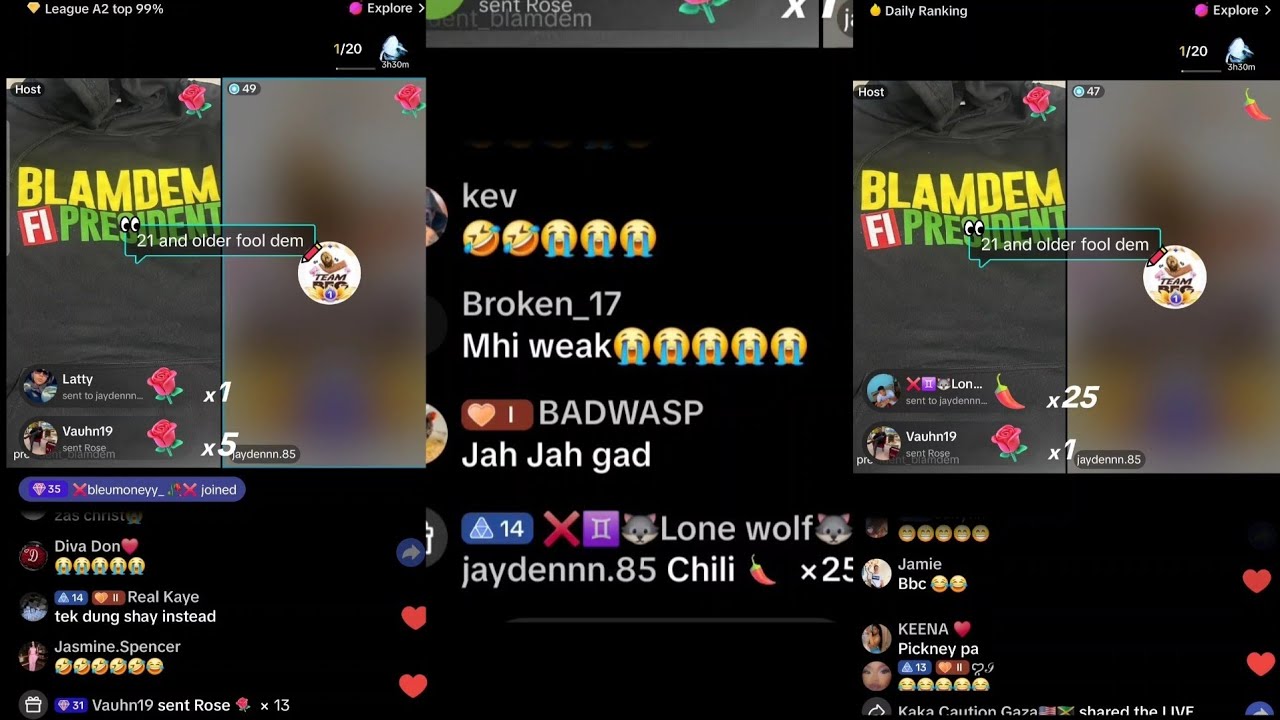 BLAMDEM AND JAYDENNN DISS KHANDY AND DONIA😱😳 - YouTube