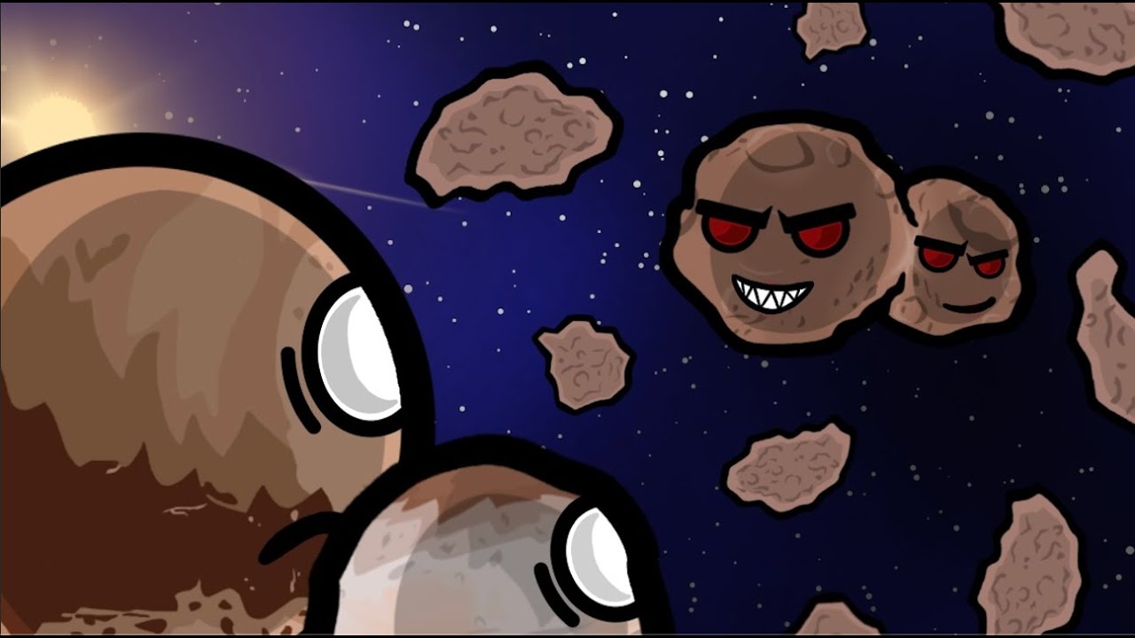 Pluto & Charon encounter ARROKOTH! ☄️ (SolarBalls FAN-MADE Animation ...