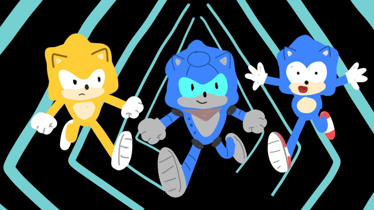 3 Sonic on the Run Sonic Boom Sega Doodles - YouTube