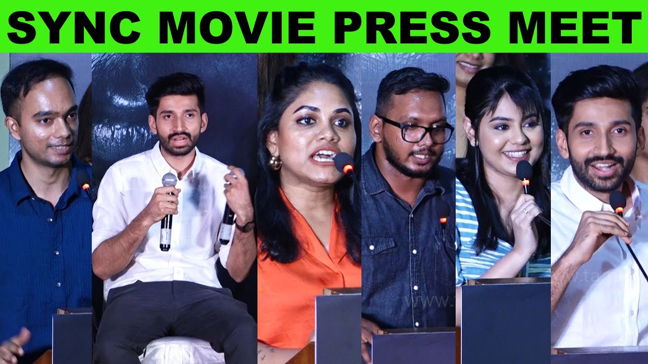 Help பண்ண யாருமே இல்ல ! Kishen Das, Monica, Vikas Anand Speech at Sync ...