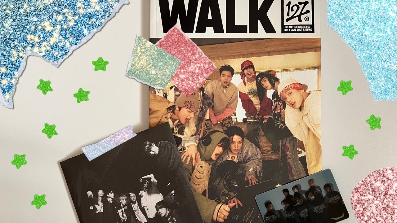 Unboxing | NCT 127 - 6th Album 'Walk' (Poster, Podcast, SMini Version ...