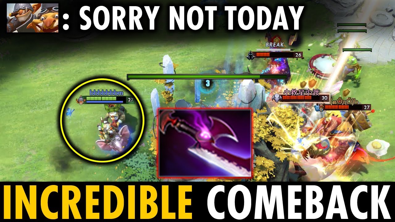 INCREDIBLE COMEBACK!!! Techies Handles 1 vs 3 Saved the Game - Techies ...