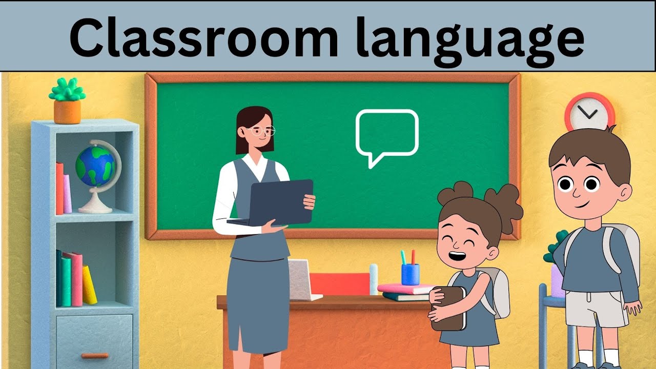 Teacher Student | Classroom Language| School Dialogue | Vocabulary for ...
