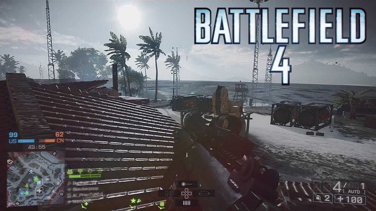 Battlefield 4 - Live Commentary - Team Deathmatch - Paracel Storm (BF4 ...