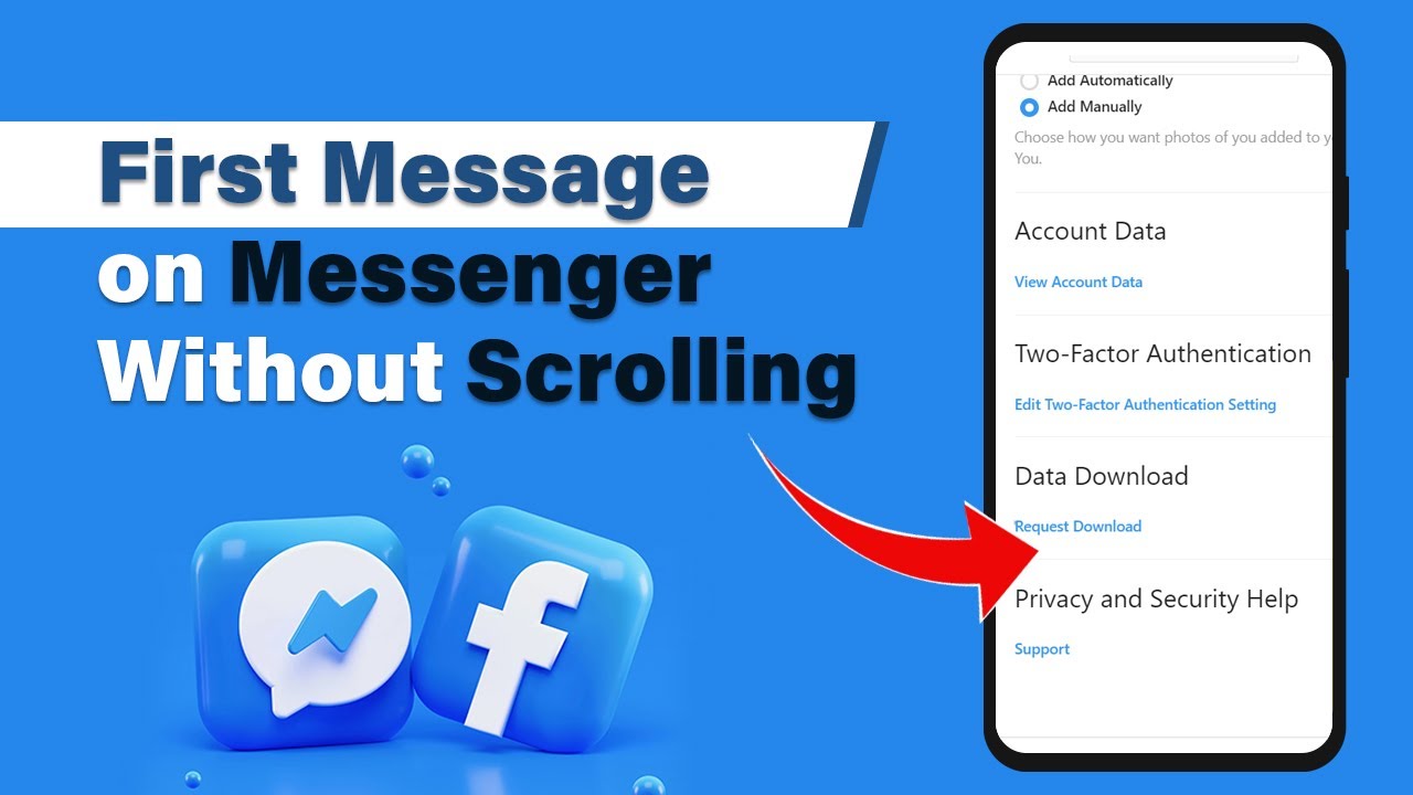 How To See First Message On Messenger Without Scrolling 2024 YouTube How To See First Message On Messenger Without Scrolling 2024 YouTube