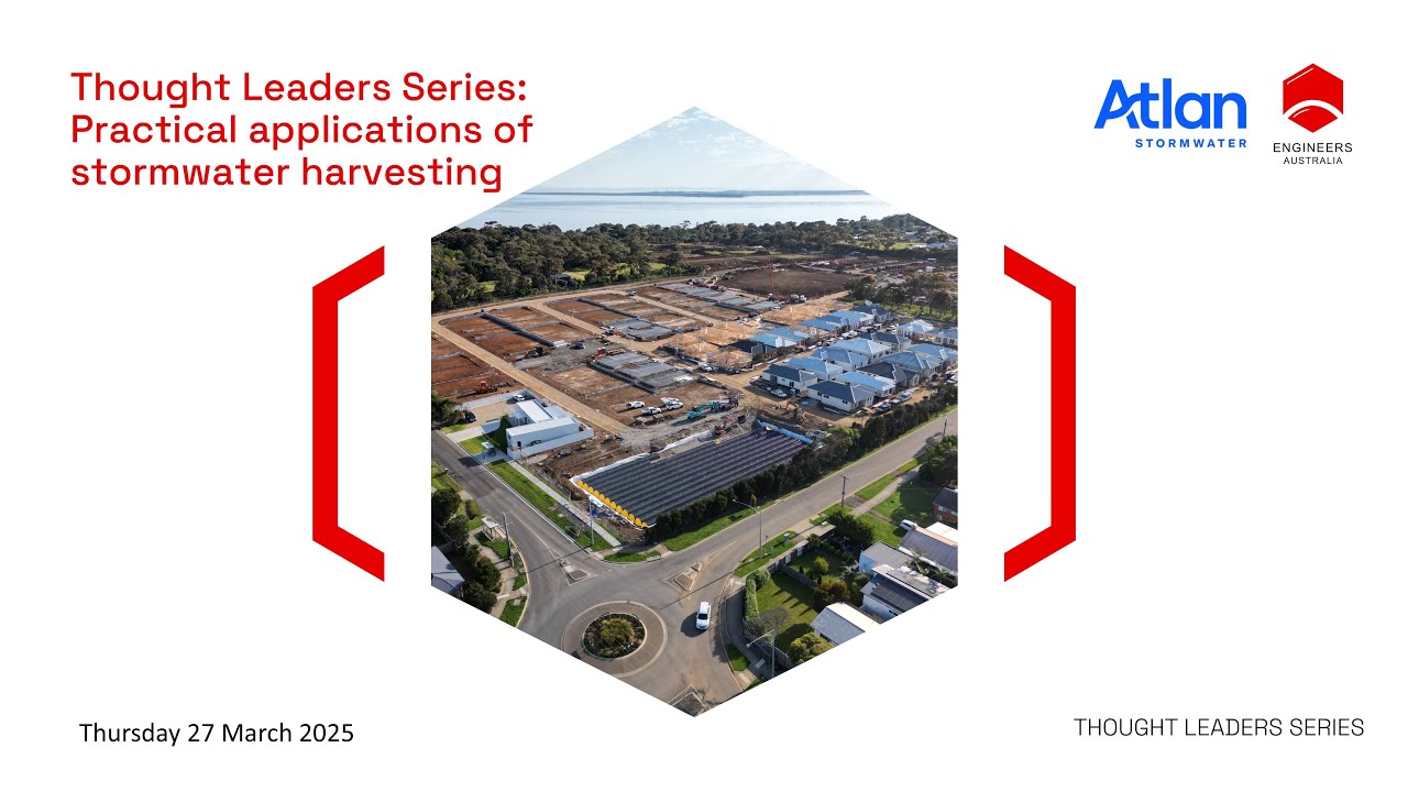 Thought Leaders Series: Practical Applications of Stormwater Harvesting ...