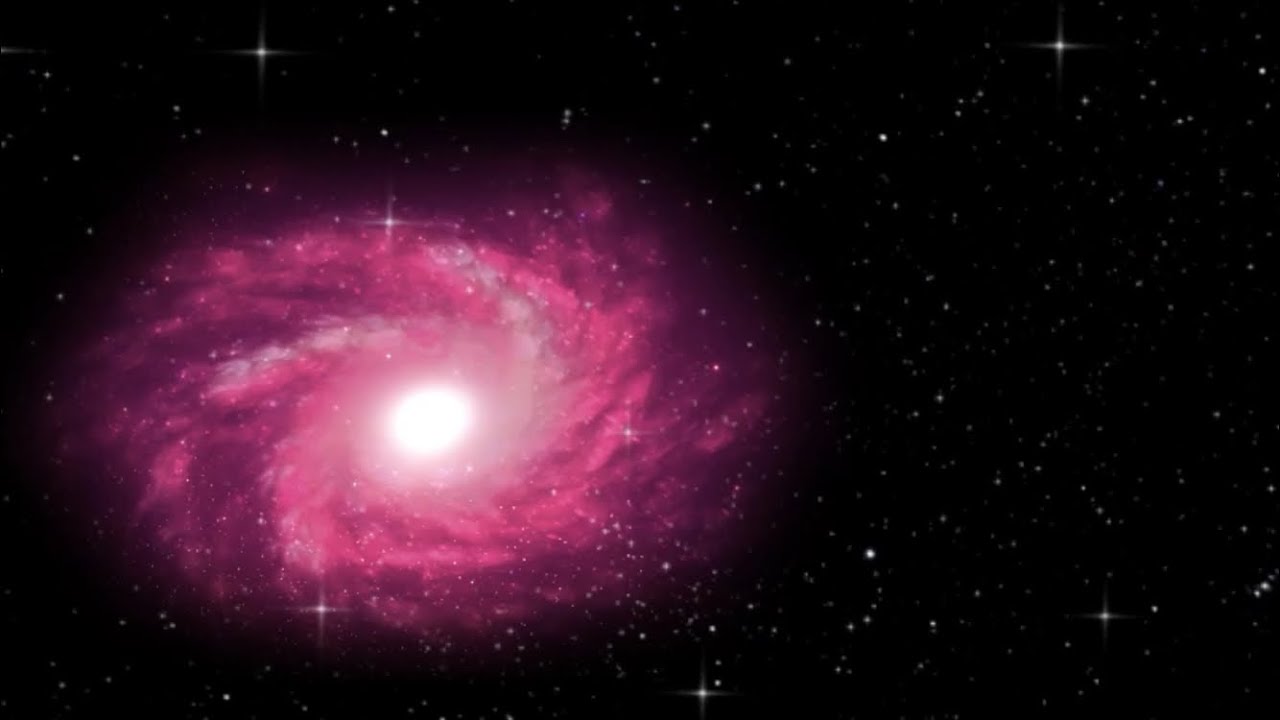 Background of Space. Side view of Stars moving - YouTube