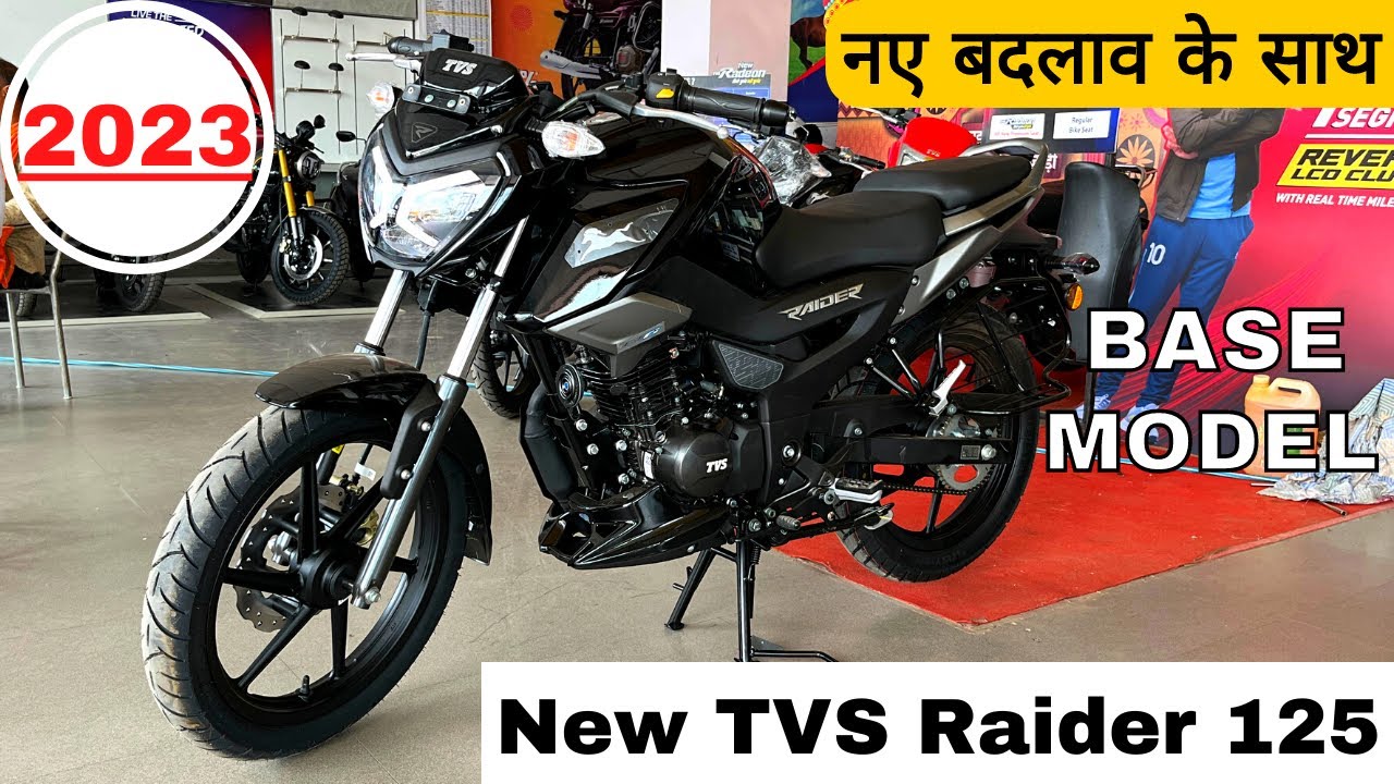 Finally New TVS Raider 125😍2023 Model😱Detailed Review | Price | New ...