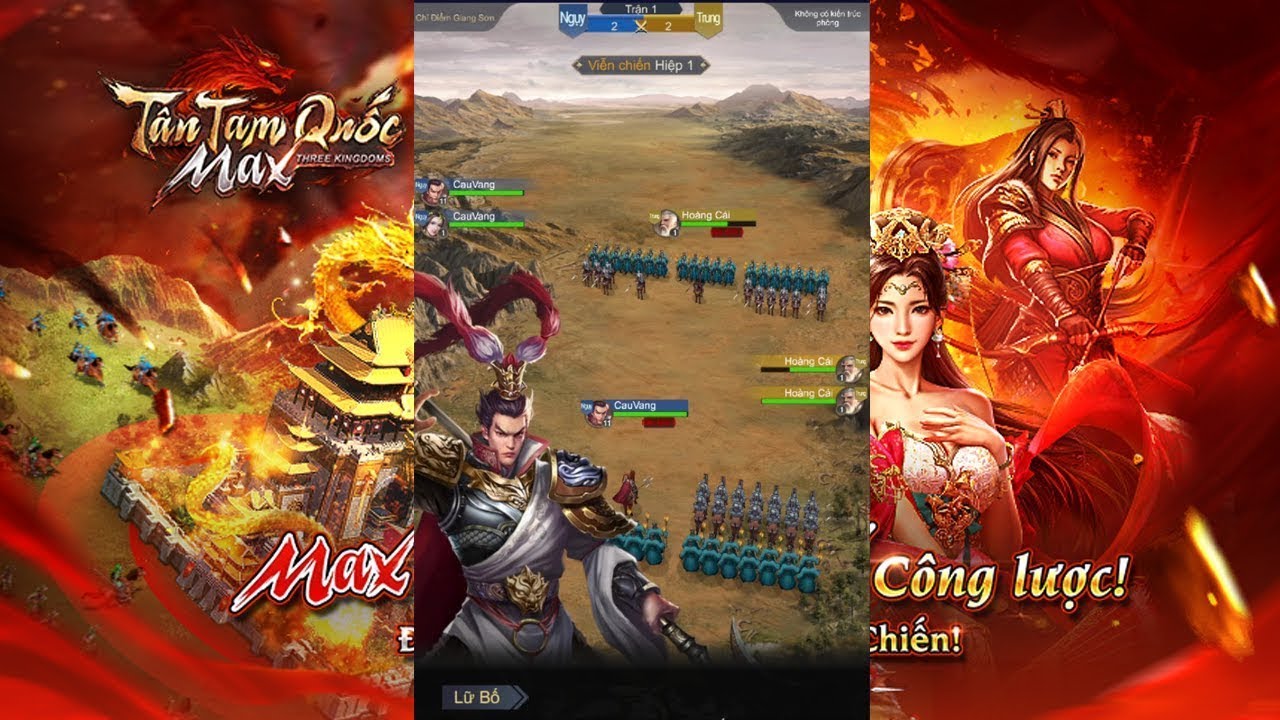 Tân Tam Quốc Max Mod 💎 Hướng dẫn thủ thuật nhận vô hạn Vàng miễn phí ...