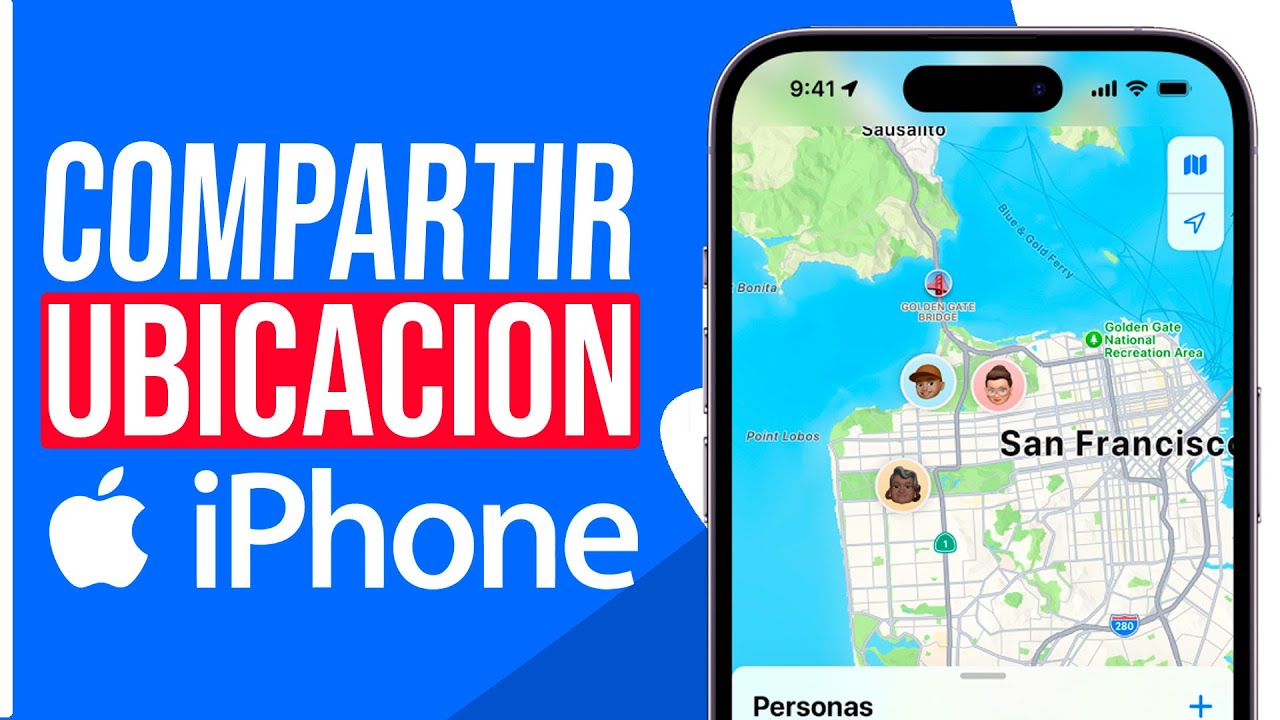 Cómo COMPARTIR tu UBICACION en iPhone (Guía Rapida) - YouTube