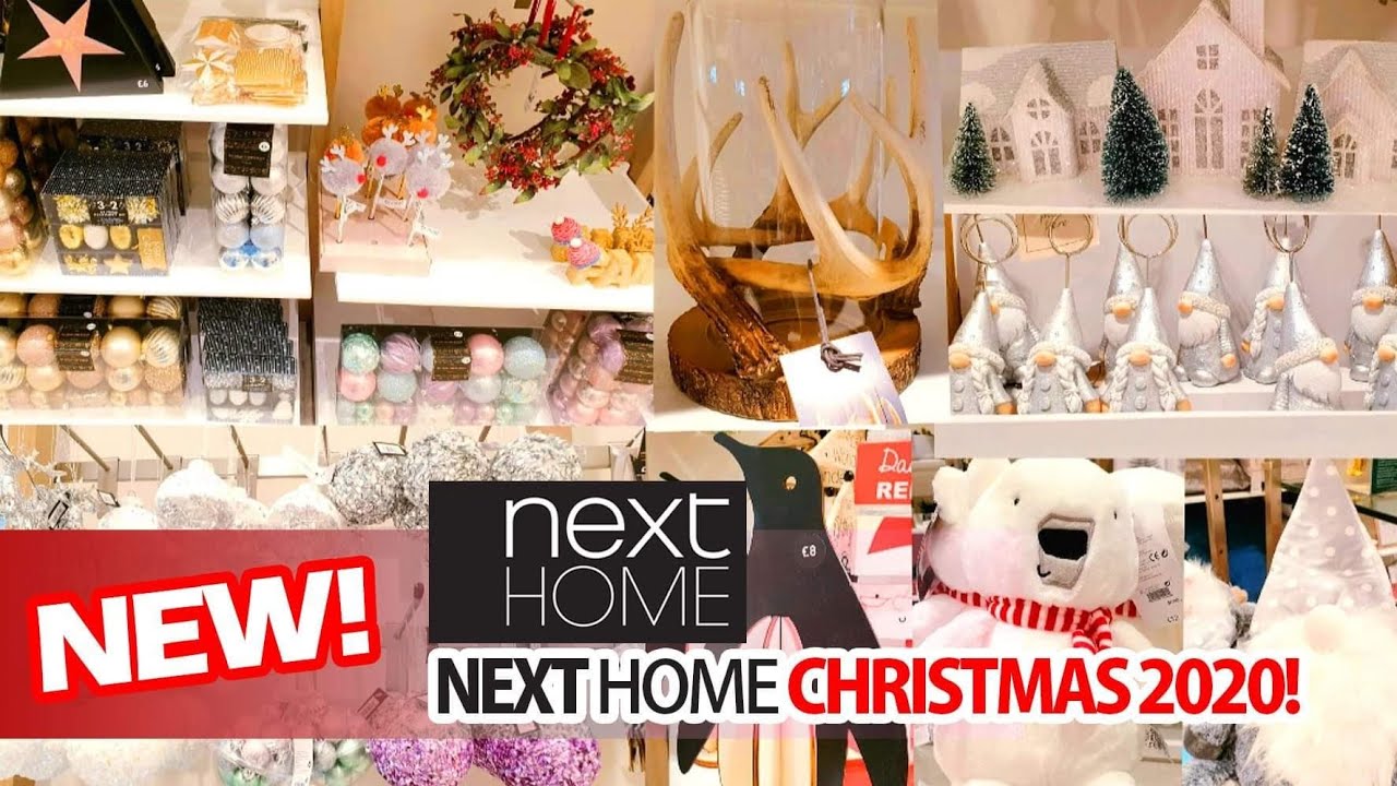 🔴NEXT HOME DECOR CHRISTMAS 2020 ♡ Shop With Me New In ♡ UK Shopping ...