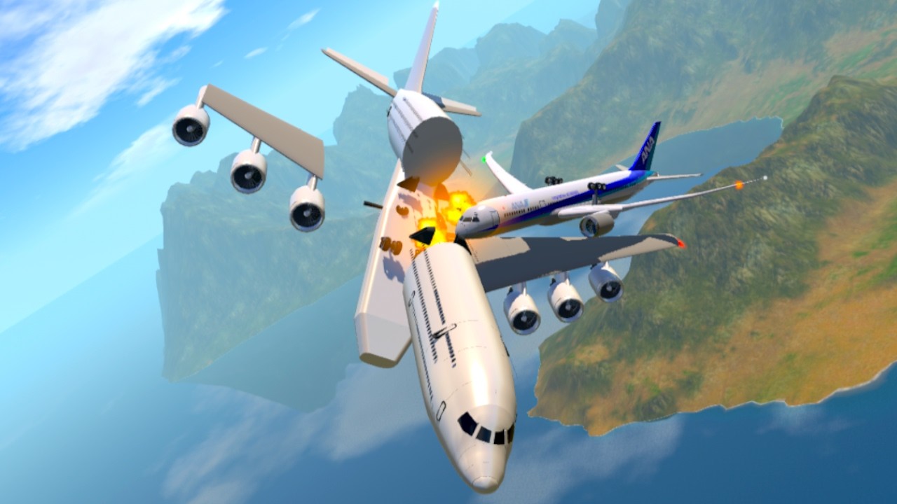 Mid-Air Collision Compilation in SimplePlanes Pt.5 - YouTube