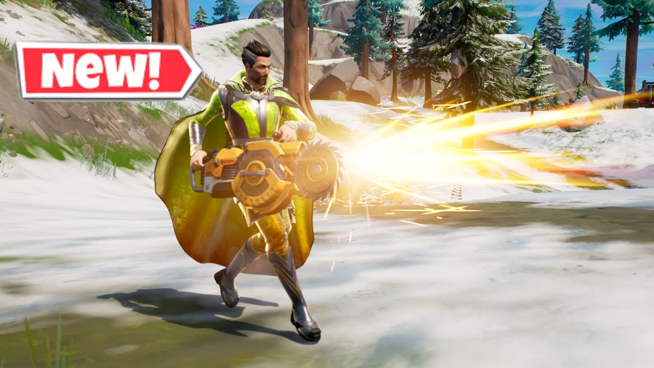 The NEW RIPSAW LAUNCHER Is Now In The Game! - Fortnite - Chapter 3 ...