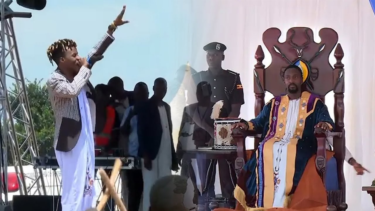 Acidic Vokoz performing at Kyabazinga's 10th coronation anniversary ...