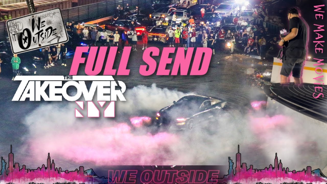 CAR MEET TAKEOVER FULL SEND NYC CITY DOES IT DIFFERENT SUMMER MADNESS 🤯 ...